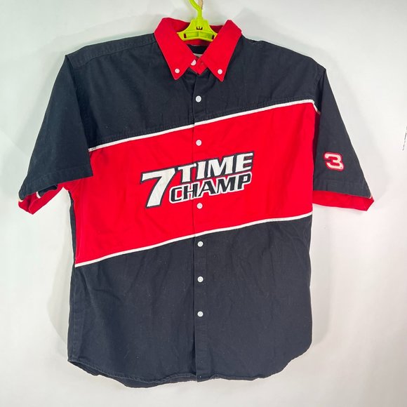 Winners Circle | Shirts | Dale Earnhardt Sr 7 Time Champ Nascar Button ...